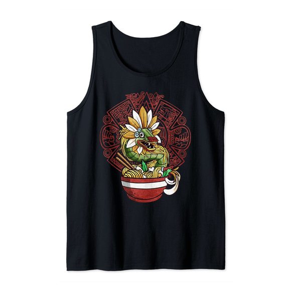 Aztec Mythology Gifts | Tops | Quetzalcoatl Aztec Serpent Mayan Ramen ...